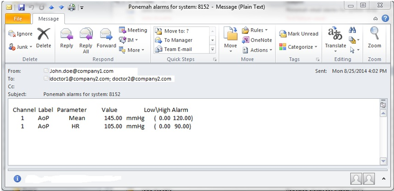 Remote Notification Setup – Data Sciences International