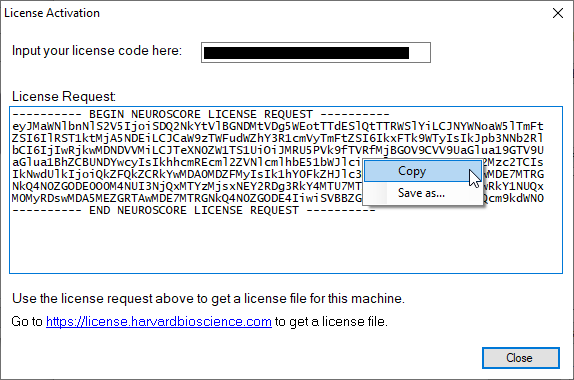 Using a Virtual License with the Harvard Bioscience License Server ...